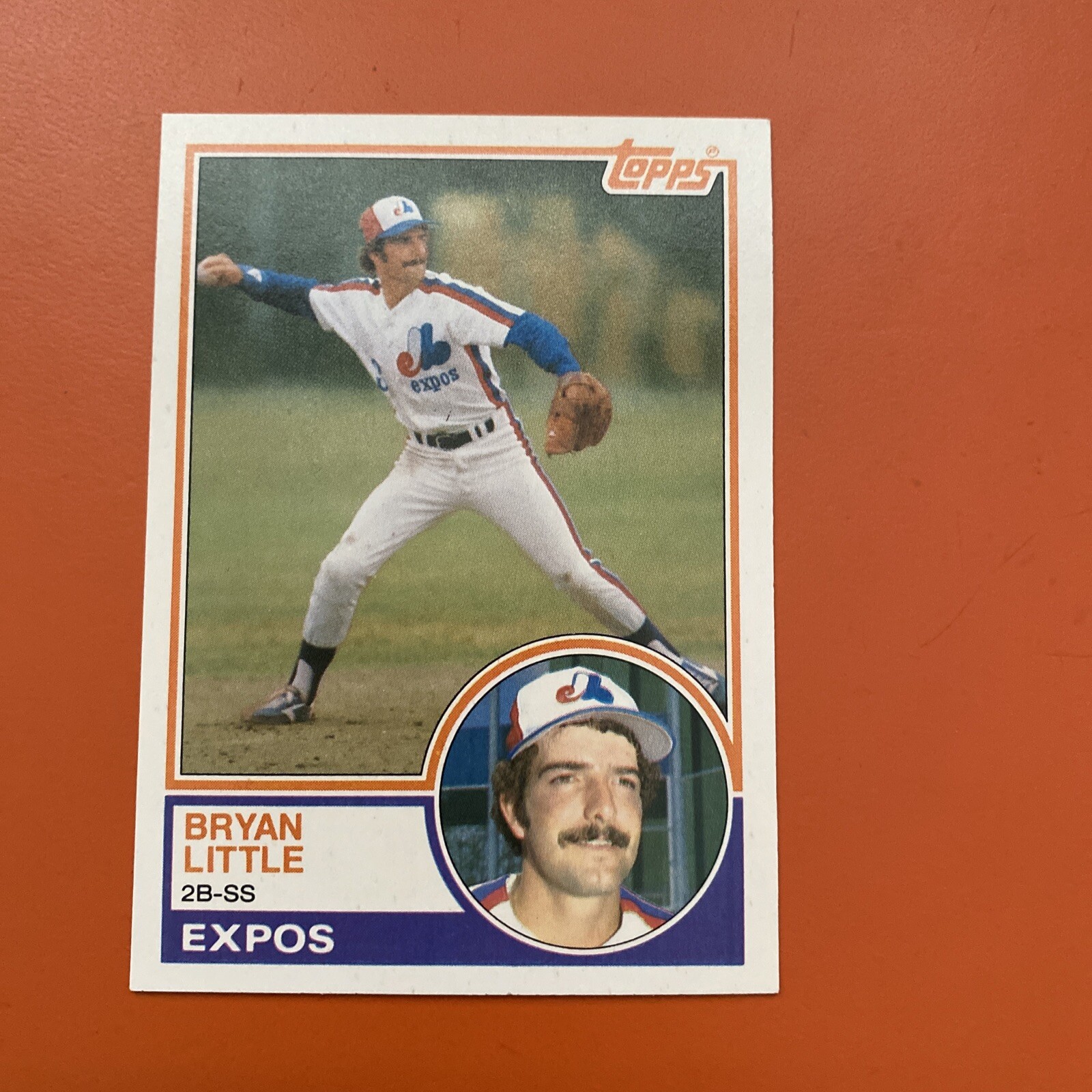 1983 Topps Traded Montreal Expos Baseball Card #62T Bryan Little NM+ | eBay