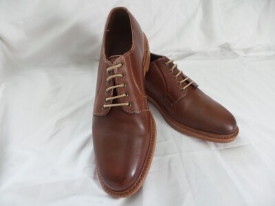 ALLEN EDMONDS 6031 Stewart Oxford Brown Leather 9.5 D / UK 9 With AE ...