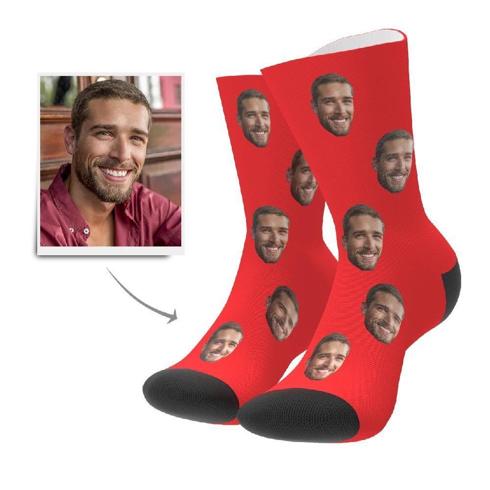Custom Face Socks Pairs Multiple Colours - AU Stock | eBay Australia