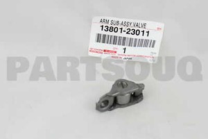 1380123011 Genuine Toyota ARM SUB-ASSY, VALVE ROCKER, NO.1 13801-23011 ...