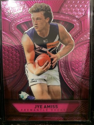 AFL Select Footy Stats Pink Dragon Scales Jye Amiss Fremantle Dockers ...
