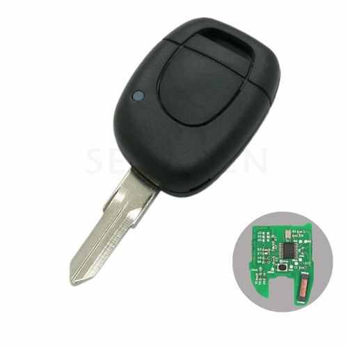 Uncut Remote Key Fob 433MHz PCF7946 fit for RENAULT Clio Twingo Master ...