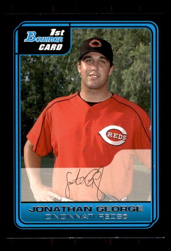 2006 Baseball Bowman Jonathan George Cincinnati Reds #B2 | eBay