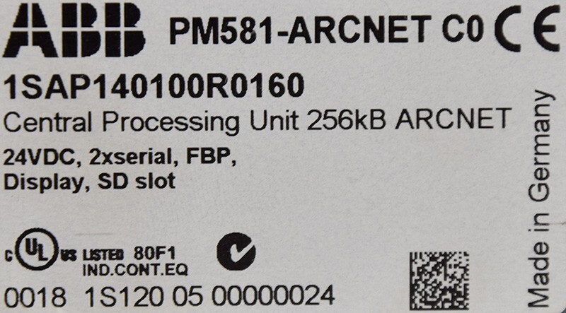 ABB PM581-ARCNET C0 1SAP140100R0160 | eBay