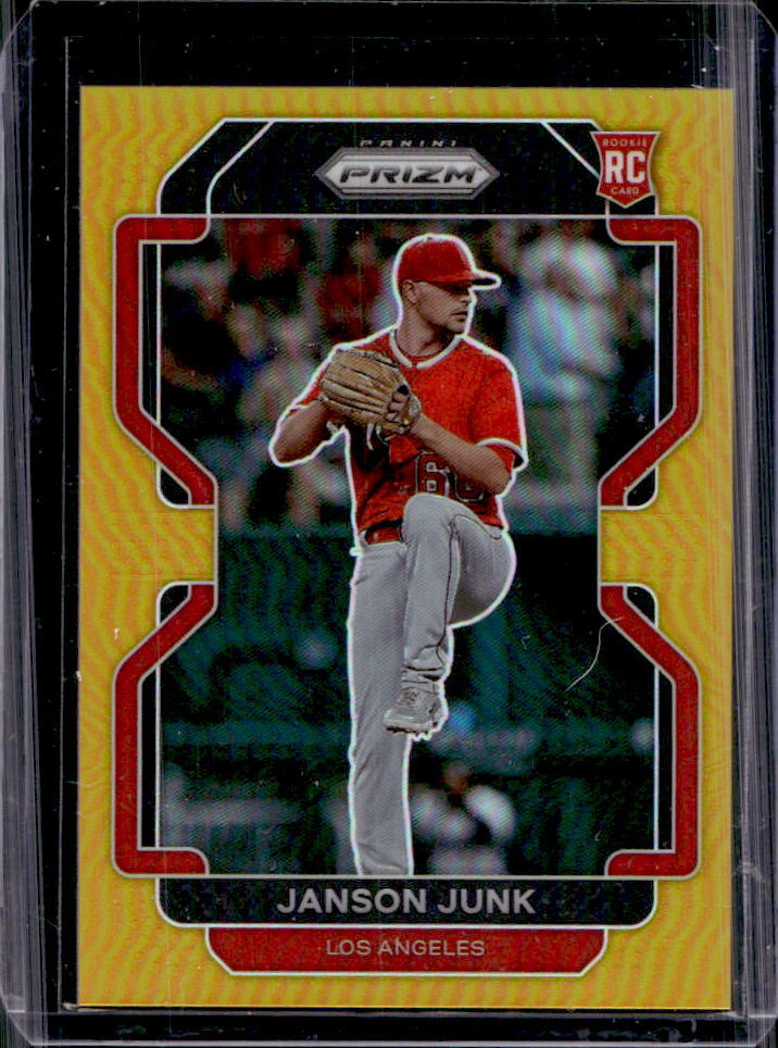 2022 Panini Prizm Janson Junk Gold Prizm Tier II Rookie Card RC #3/10 ...
