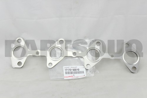 1717330010 Genuine Toyota GASKET, EXHAUST MANIFOLD TO HEAD 17173-30010 ...