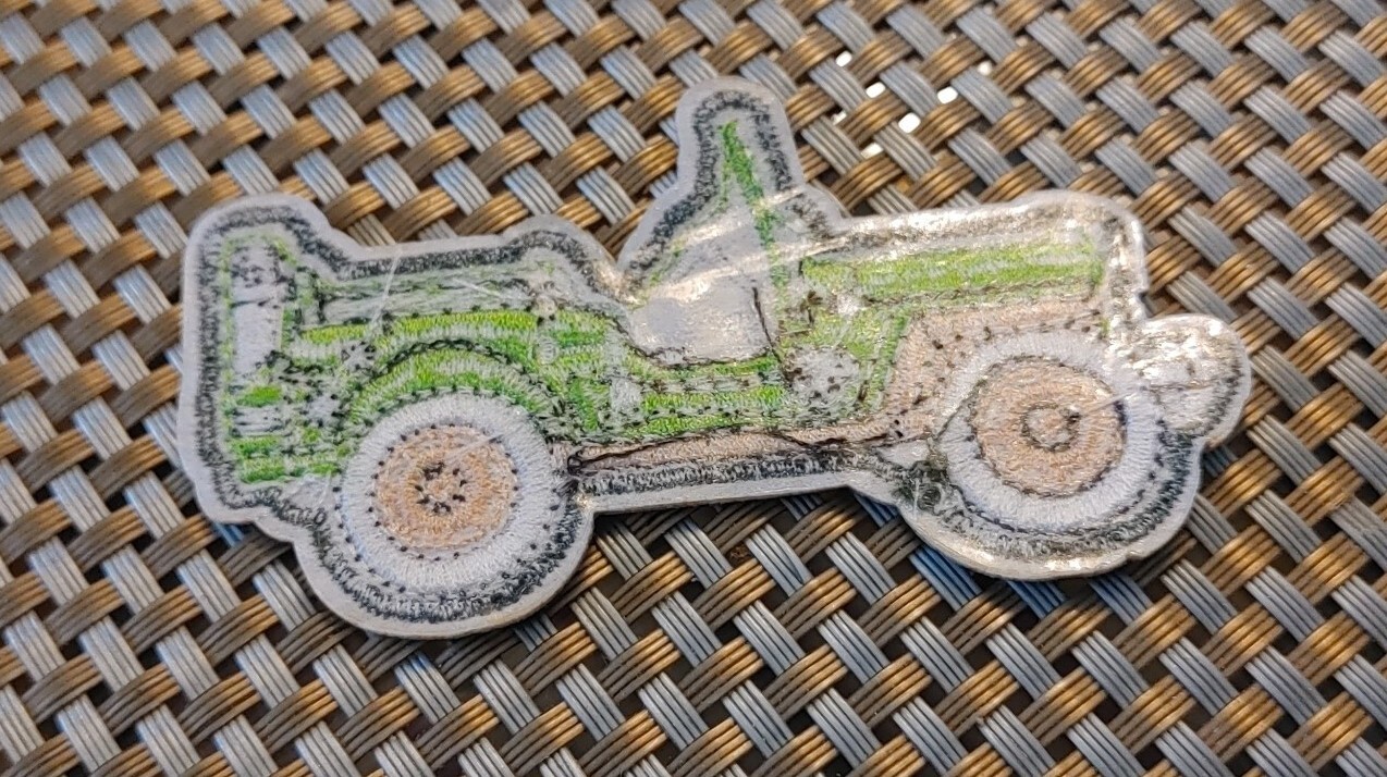 Military vehicle Jeep Willy Embroidered Patch Iron-On Sew-On US ship | eBay