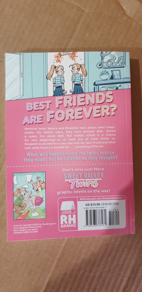 Sweet Valley Twins : Best Friends: (A Graphic Novel) Paperback ...