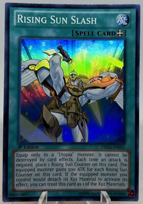 Rising Sun Slash DRLG-EN051 1st Edition Super Rare Yugioh! NM | eBay