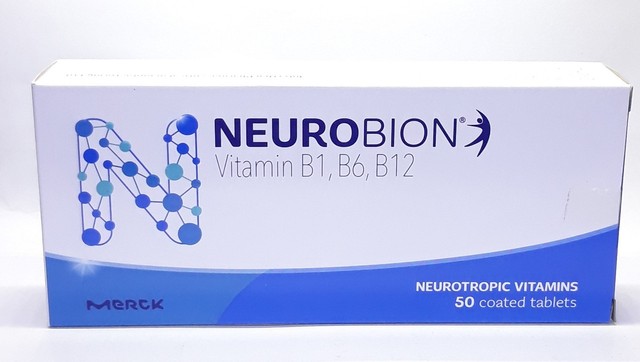 250 Tablets Neurobion Vitamin B B1 B6 B12 Complex Health Merck for sale ...