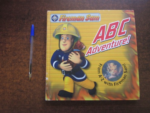 Fireman Sam Book ABC ADVENTURE From A-Z Alphabet Picture Book 2013 ...