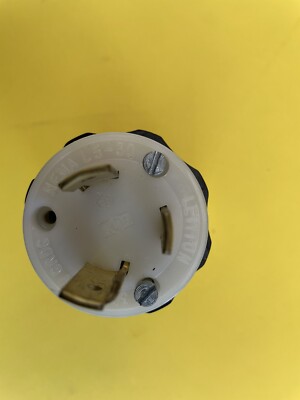 Leviton 2611 30A/125V L5-30P, 2P, 3W, Locking L5 30 Plug,Industrial | eBay