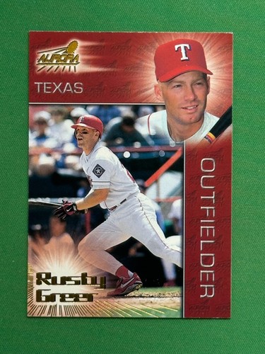 1998 Pacific Aurora Baseball #88 Rusty Greer | eBay