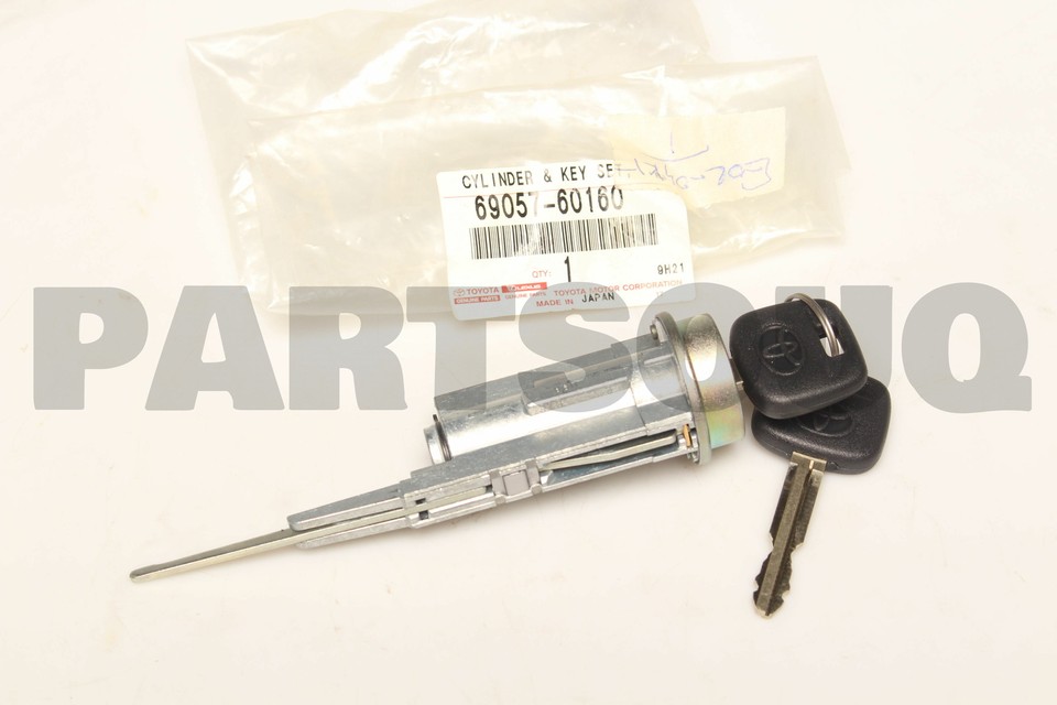 6905760160 Genuine Toyota CYLINDER & KEY SET, IGNITION SWITCH LOCK | eBay