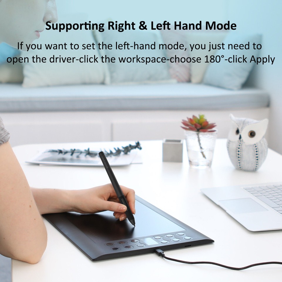 GAOMON Graphic Drawing Tablet M106K Pen Art Drawing Pad 28 Express Keys ...