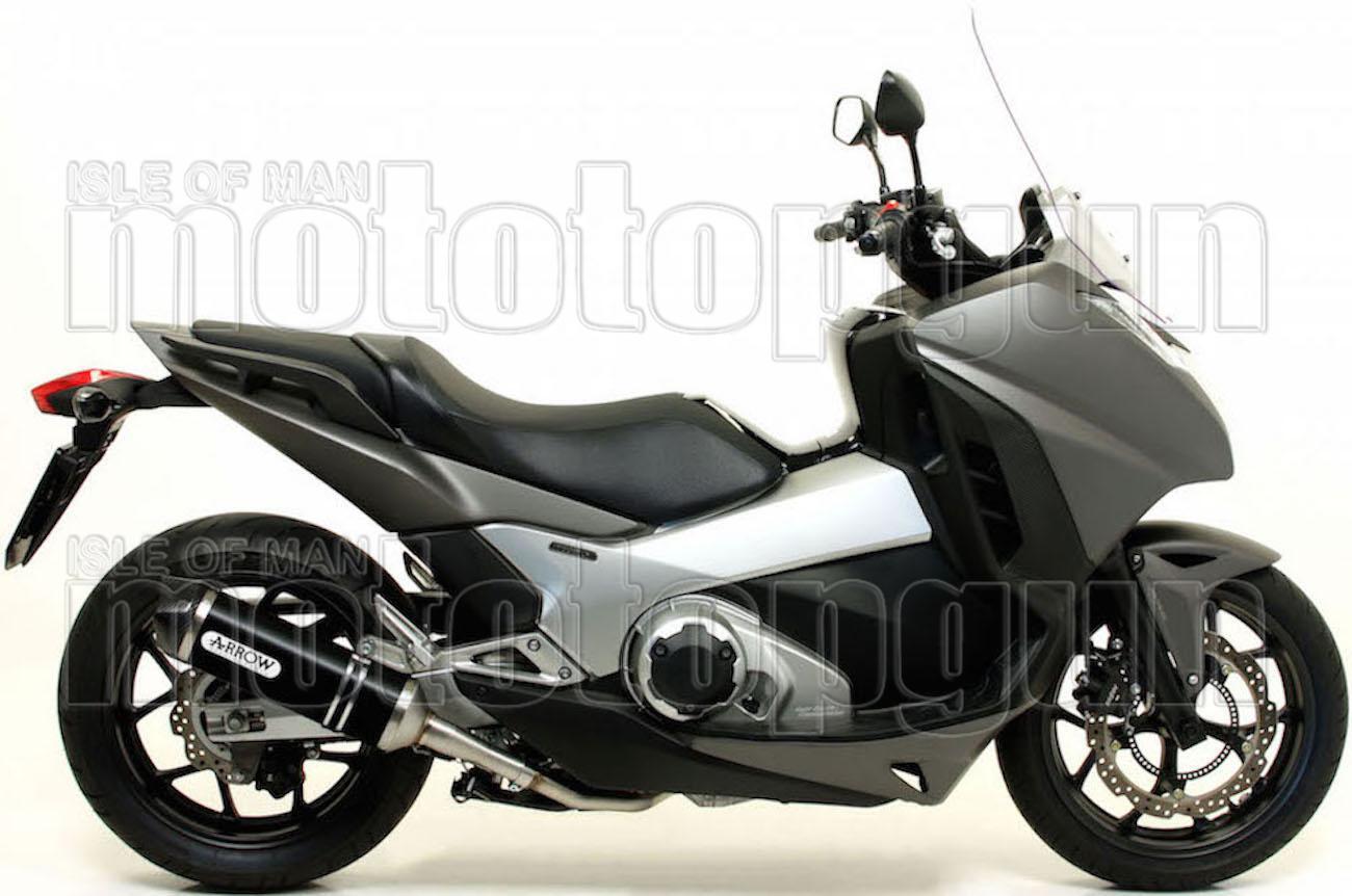 ARROW FULL EXHAUST OPEN RC RACE-TECH BLACK C HONDA INTEGRA 750 DCT 2017 ...