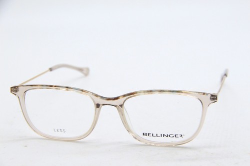 NEW BELLINGER LESS 1812 C. 202 CLEAR HAVANA AUTHENTIC FRAMES EYEGLASSES ...