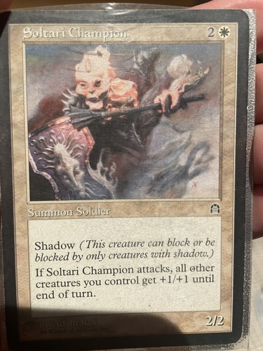 Soltari Champion - Stronghold - Magic the Gathering MTG | eBay