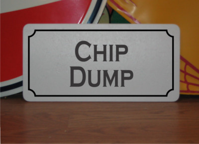 Chip Dump Metal Sign for poker card room or casino gambling | eBay
