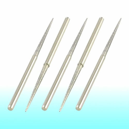 5 x Taper Tip Polisher Diamond Mounted Point Grinding Bits ...