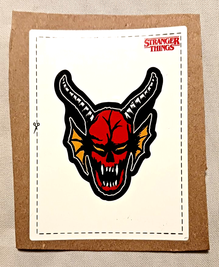 STRANGER THINGS SURFER BOY PIZZA BOX HELLFIRE CLUB STICKER LIMITED ...