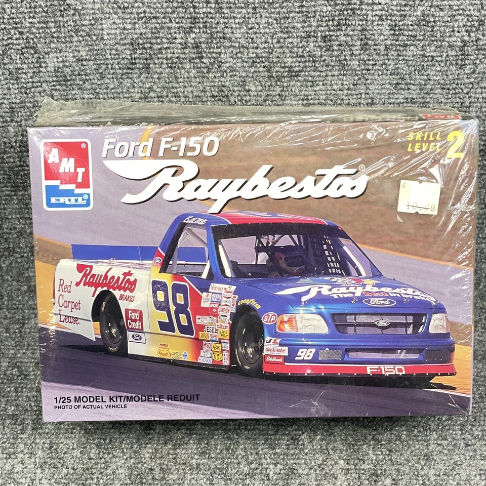 AMT ERTL® Butch Miller #98 Ford F-150 Raybestos 1:25 Model Kit #8242 ...