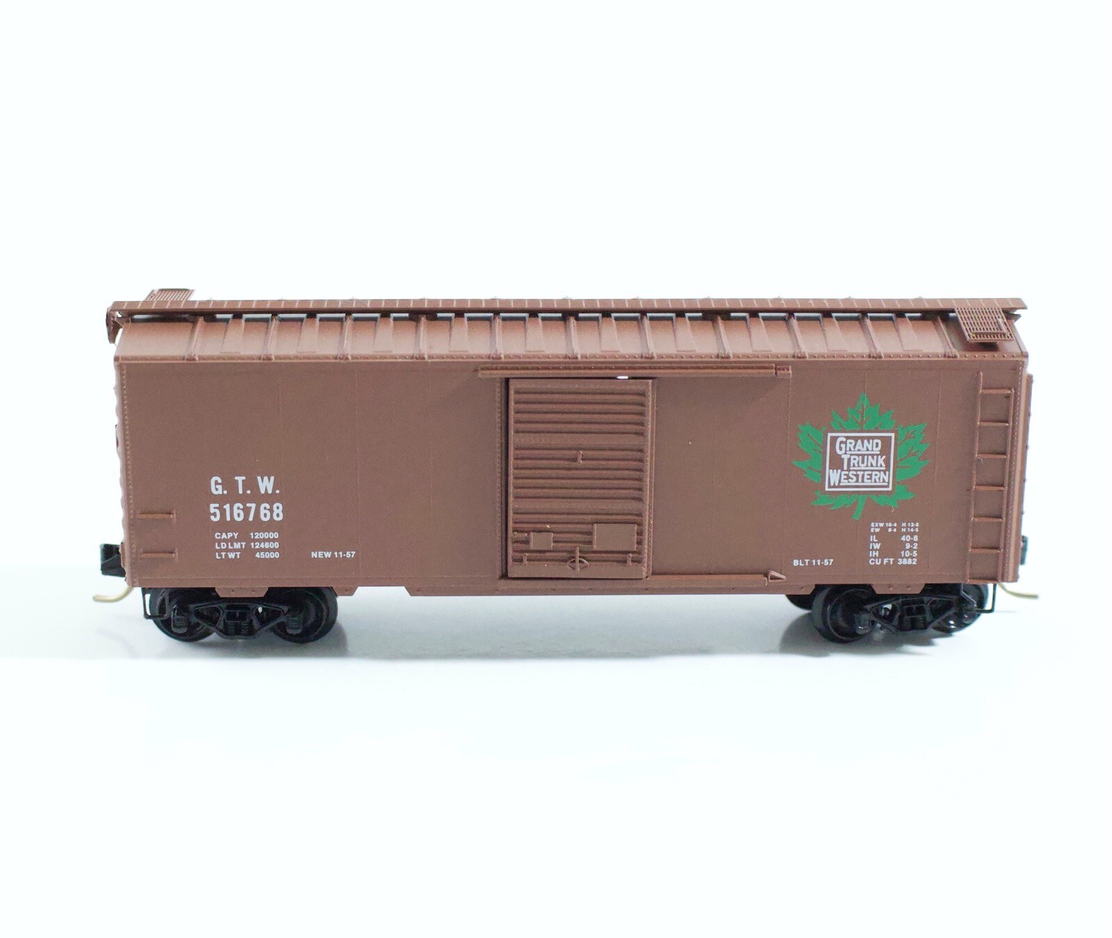 Grand Truck Western GTW 516768 40’ Boxcar Micro Trains N Scale MTL ...