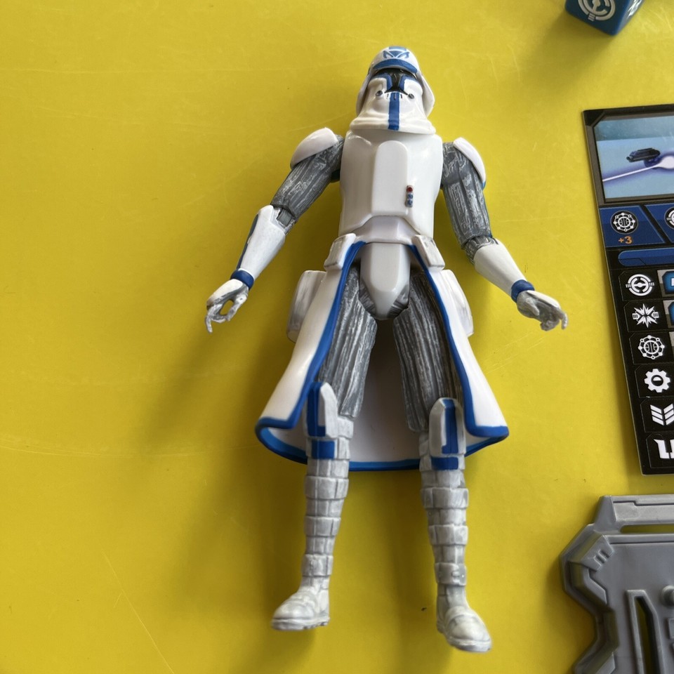 STAR WARS CLONE WARS CAPTAIN REX CW12 COLD WEATHER GEAR 2009 LOOSE 100% ...