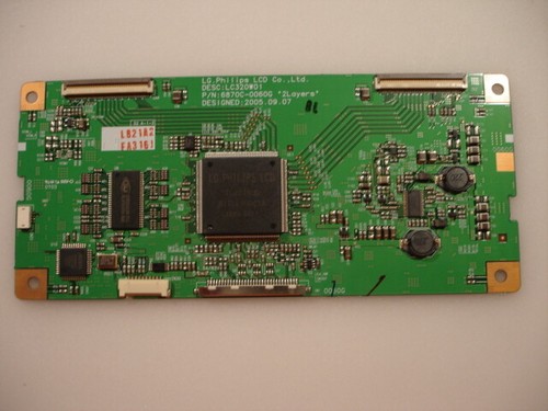 6871L-0821A LG T-Con Board, 6870C-0060G, from 32LX4DC-UB.AUSLLBM | eBay