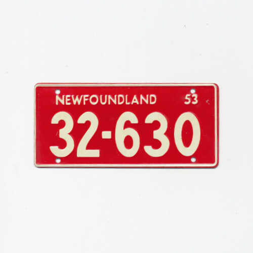 1953 General Mills Wheaties Bicycle Mini License Plates Foreign ...