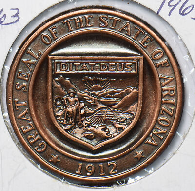 1963 Token Medal - Arizona Centennial 191953 combine shipping | eBay