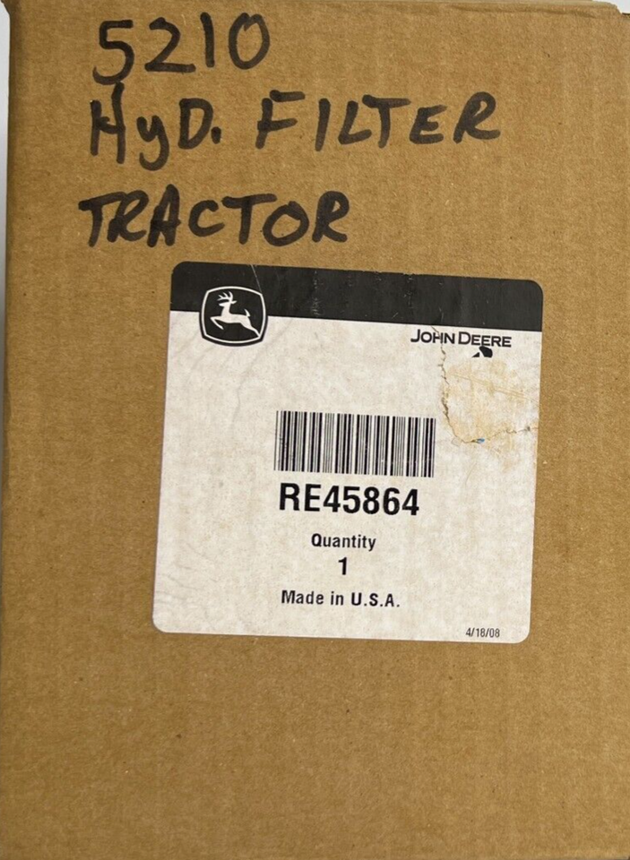 John Deere Transmission Hydraulic Oil Filter RE45864 Original Made in ...