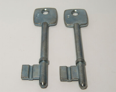 2 Skeleton Keys Vintage NOS Antique Skeleton Keys Bit Keys ( F ) | eBay