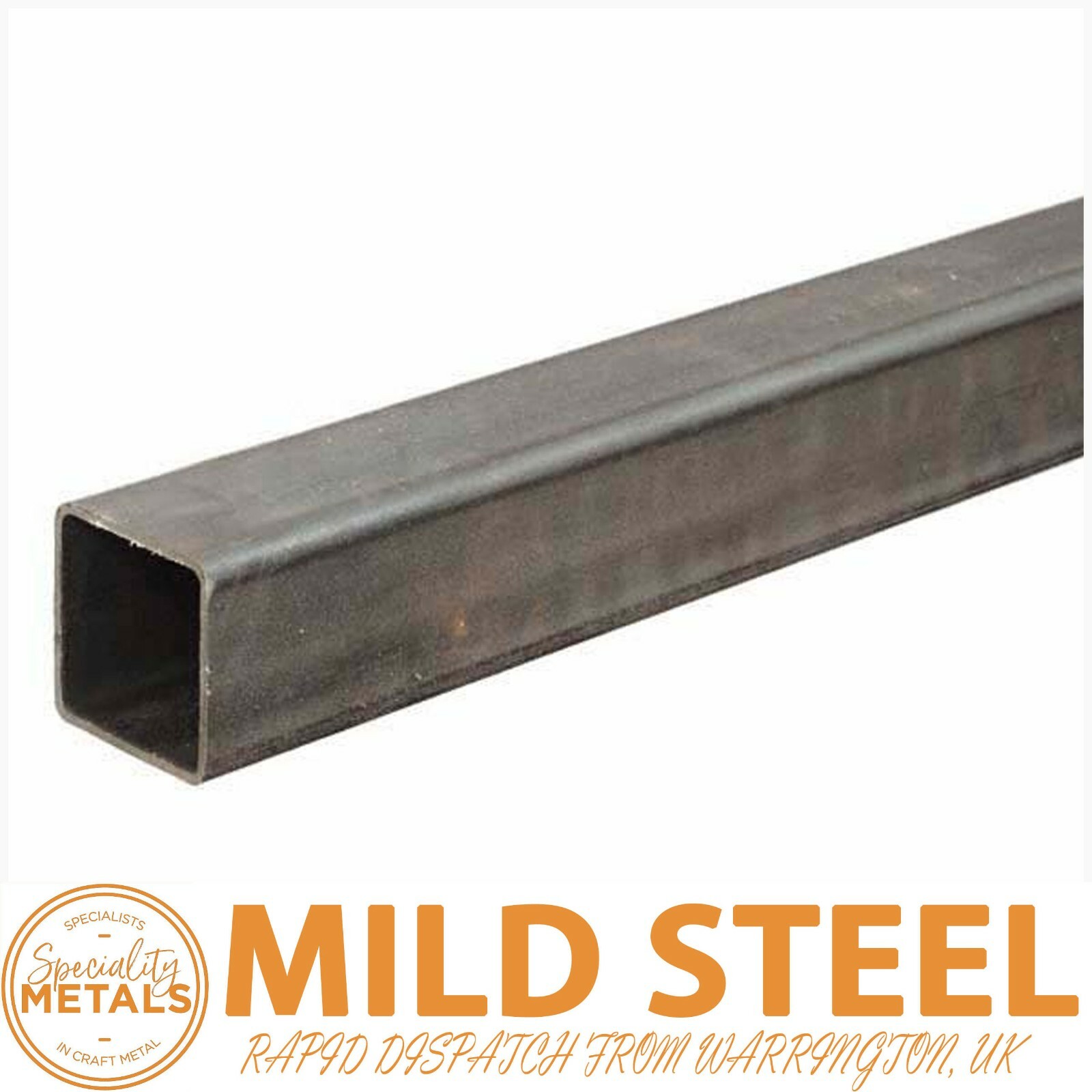 MILD STEEL ERW BOX SECTION SQUARE HOLLOW 20MM to 70MM 100mm to 2M ...