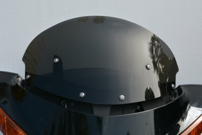 VICTORY VISION 2008-UP 14" TALL DARK GRAY REPLACEMENT WINDSHIELD | eBay