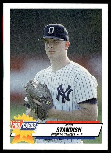 1993 ProCards Scott Standish Rookie Oneonta Yankees New York Yankees | eBay