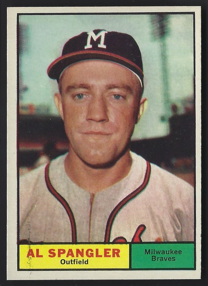 1961 Topps Al Spangler ** Milwaukee Braves #73 | eBay