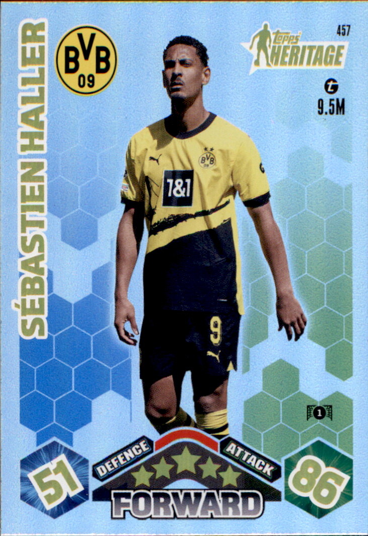 Champions League 2023/24 Trading Card 457 - Sebastian Haller - Topps ...