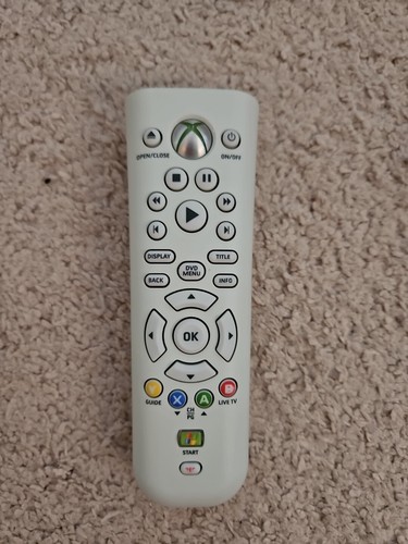 Universal Media Remote Control For Xbox 360 White DVD | eBay