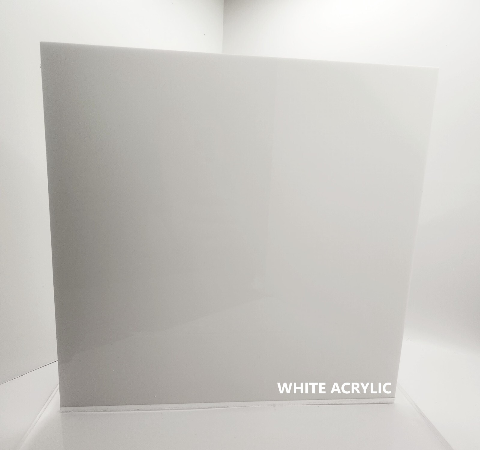 Acrylic Plexiglass Plastic Sheet-1/8" thick-White Translucent-Assorted ...