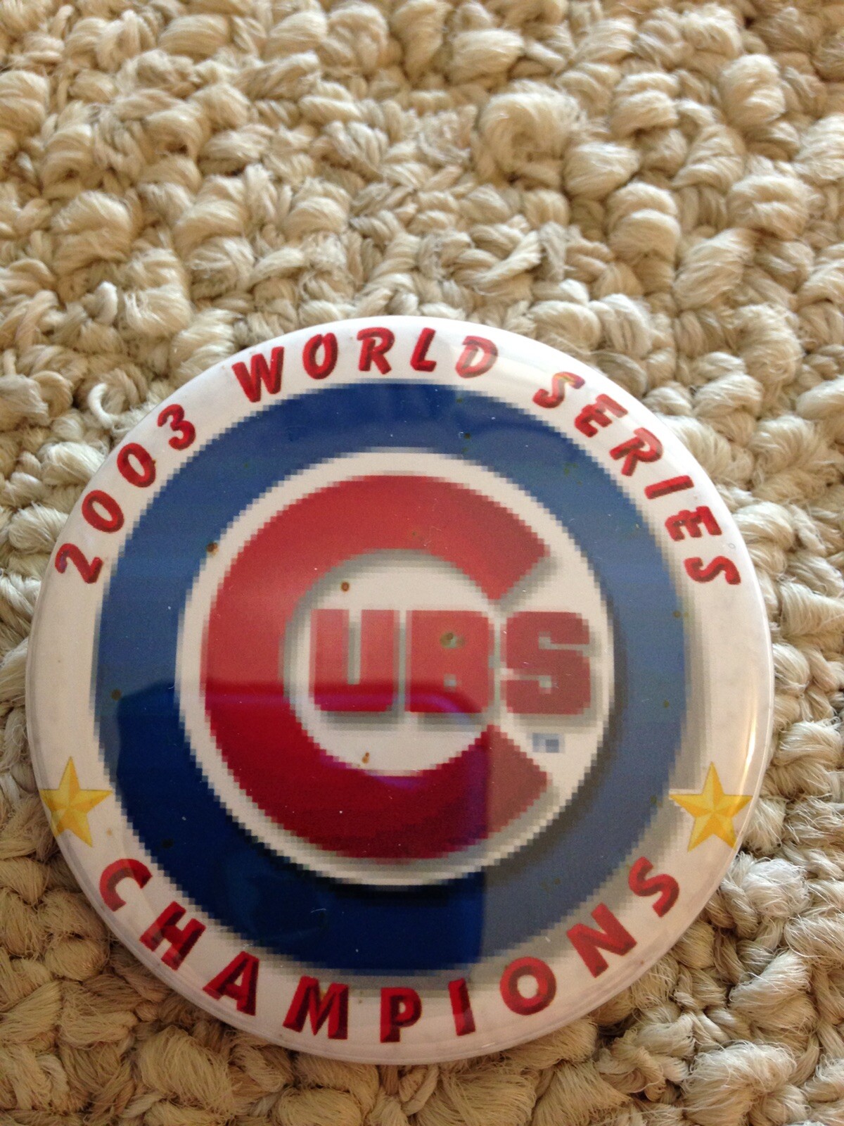 CHICAGO CUBS 2003 WORLD SERIES CHAMPIONS VERY RARE PIN GREAT ...