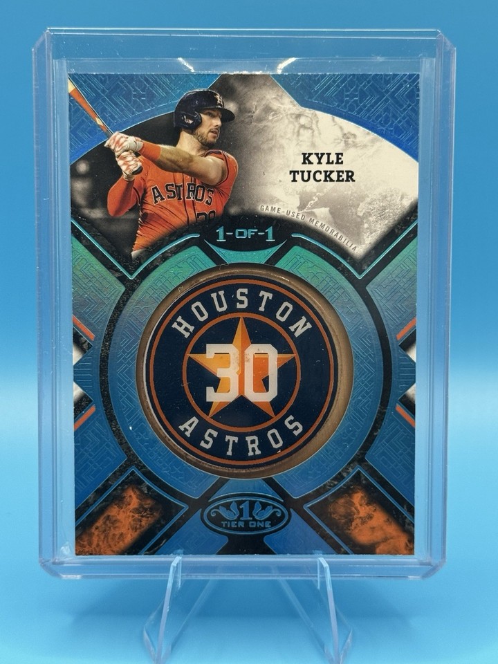 2025 Topps Tier One Baseball Bat Knob Relic #T1BK-KT Kyle Tucker RAW 1 ...