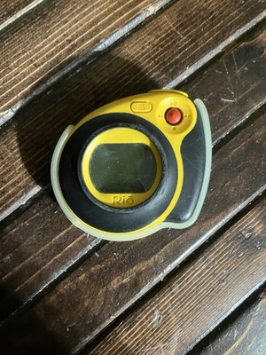 Rio Cali MP3 Player Yellow Stopwatch FM Radio Sport Digital Vintage ...