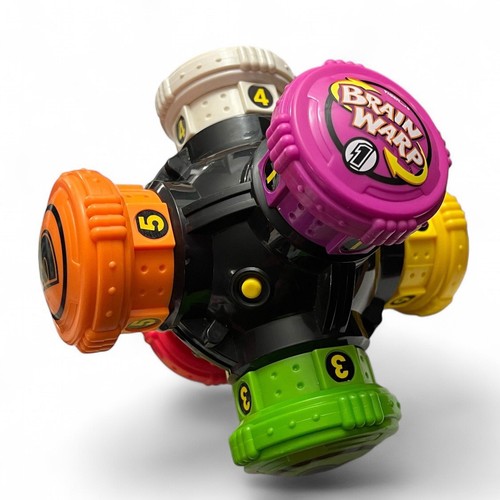 Vintage 1996 Brain Warp Electronic Game Tiger Hasbro Tested Works Rare ...