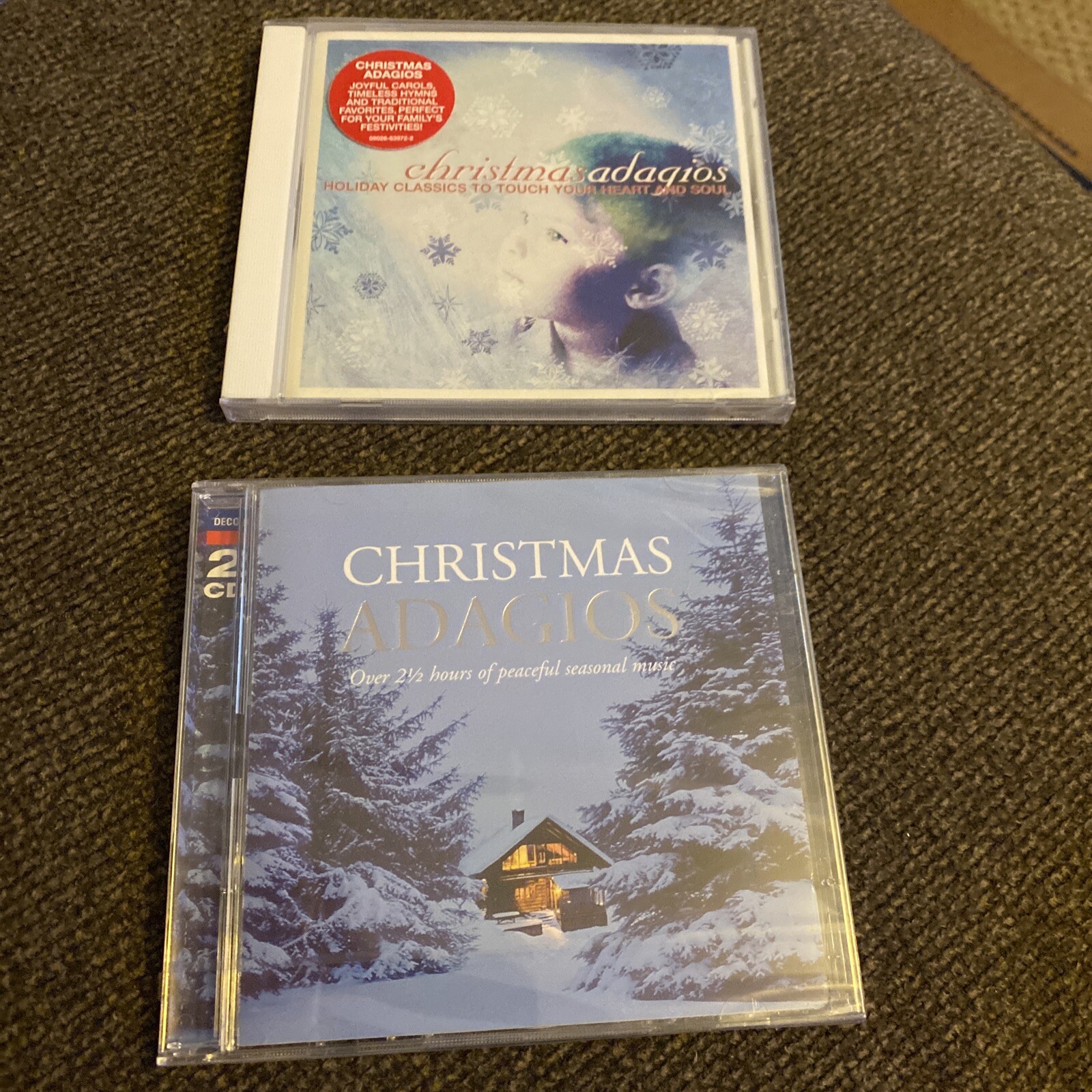 Lot Of 2 Different CHRISTMAS ADAGIOS HOLIDAY CDS NEW | eBay