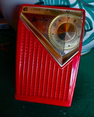 ARVIN transistor radio 1962 Playing well ! | eBay Australia