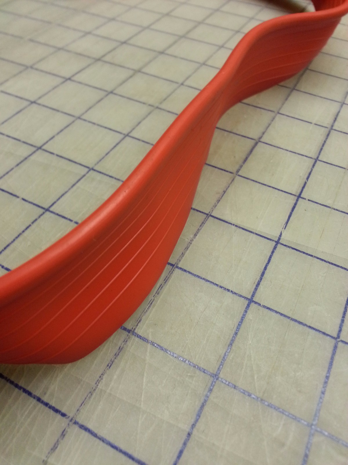 Fender Welt Red # 2 RUBBER Fender to body Welting Solid bead Sold by ...