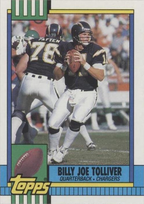 1990 Topps Billy Joe Tolliver #387 for sale | eBay