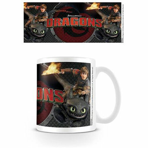How To Train Your Dragon - Toothless & Hiccup Mug x 2 BRAND NEW (Set of ...