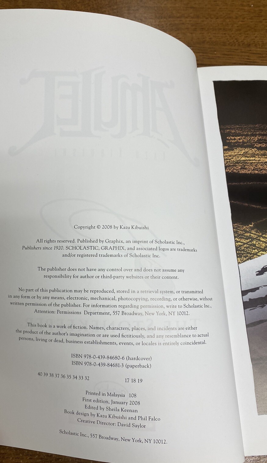 The Stonekeeper (Amulet #1) By Kazu Kibuishi 2008 Graphix | eBay